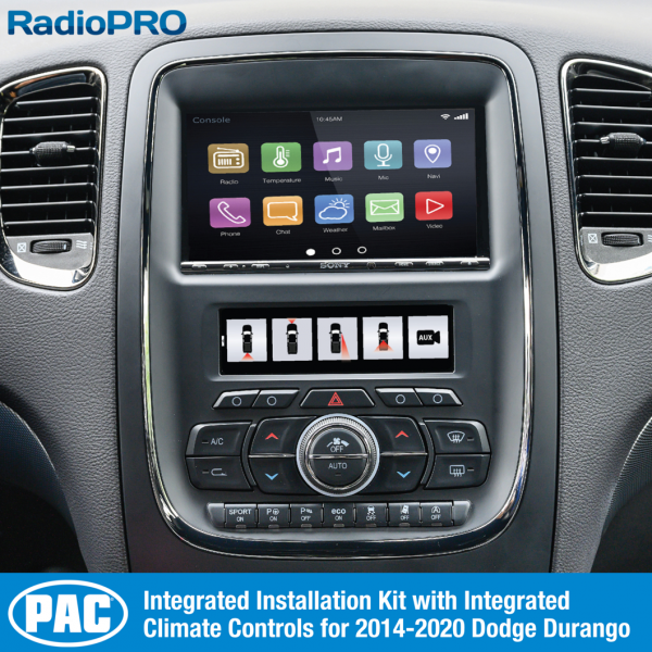 RadioPRO Integrated Installation Kit with Integrated Climate Controls ...
